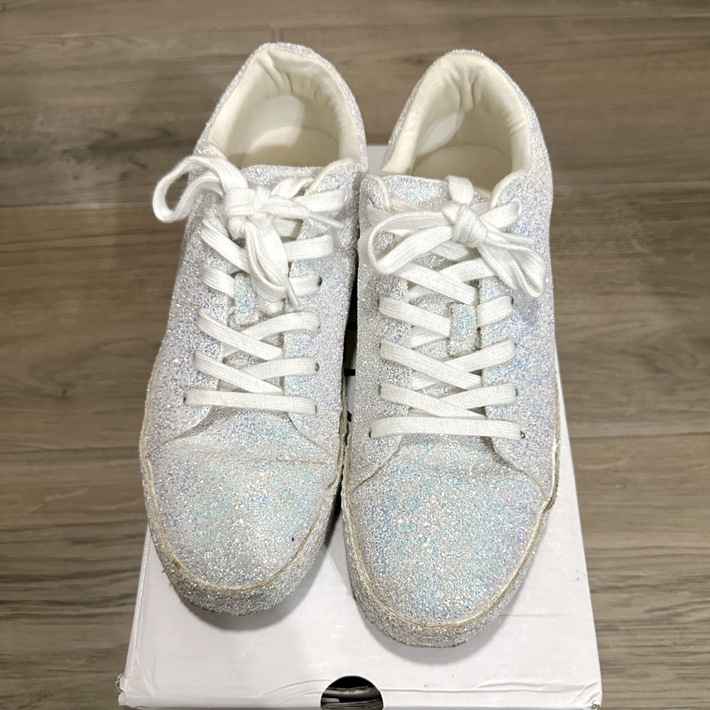Aldo Glitter “Etilivia” Tennjs Shoes Size 8 (Women’s)… - Gem